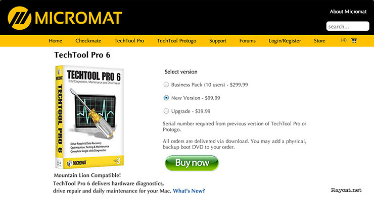 맥용 시스템 점검 및 복구 프로그램 techtool pro6