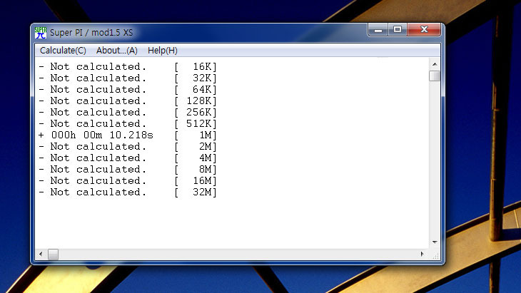 super pi 슈퍼파이 Super PI / mod1.5 XS 다운로드