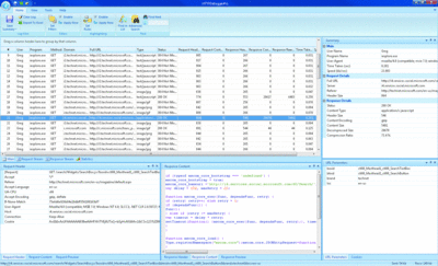 HTTP Debugger Pro v3.4 - 웹 분석 툴 :: Lunikism