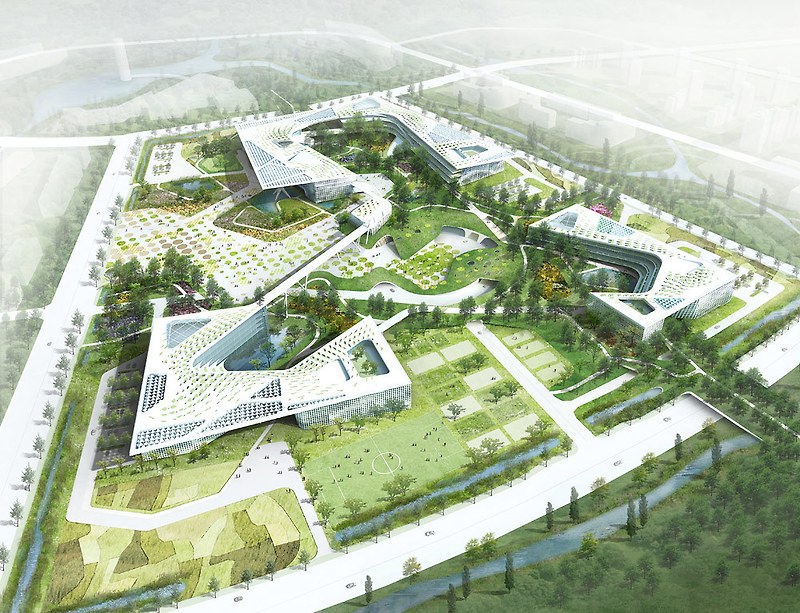 [ H Associates and Haeahn Architecture ] Chung-Nam Government Complex