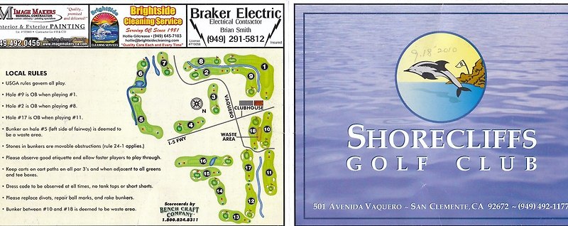 [라운딩로그] 2010.9.18 @ Shorecliffs Golf Club