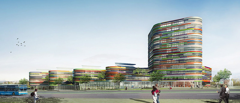 [ Sauerbruch Hutton ] new BSU building