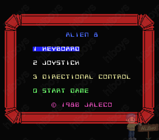옛날게임 - HLBOYS의 고전게임 :: [MSX] 에일리언 8 - Alien 8, エイリアン8