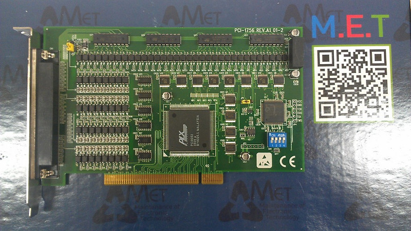 PLX TECHNOLOGY 64-channel Isolated CARD, PCI9052, PCI-1756, PCI1756 REV ...