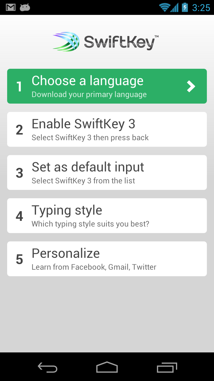 단어 유추로 좀더 빠르게 입력할 수 있는 SwiftKey 3