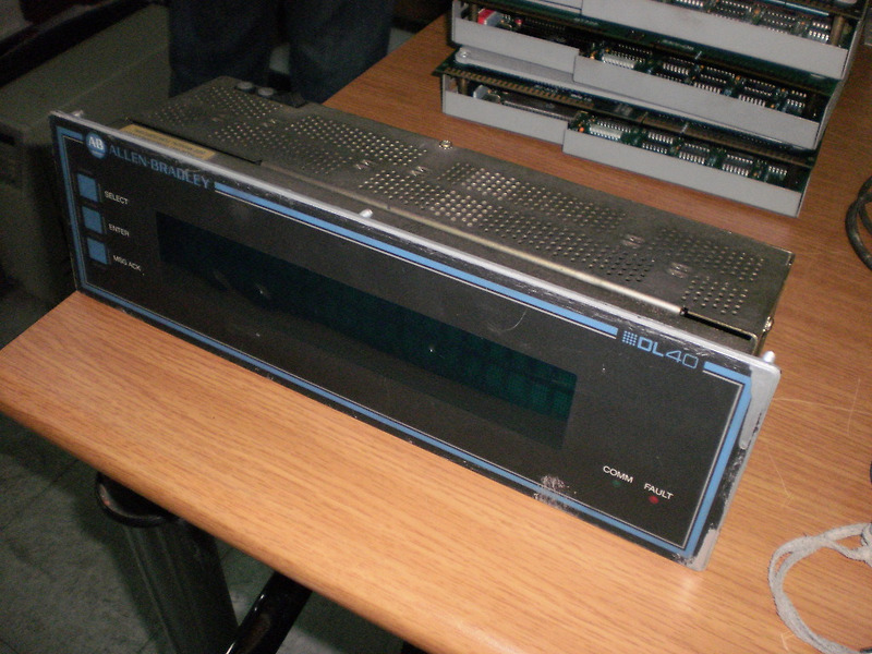 Allen-Bradley DL40, A-B DL40, ALLEN BRADLEY DL40 DATALINER 2 LINE ...