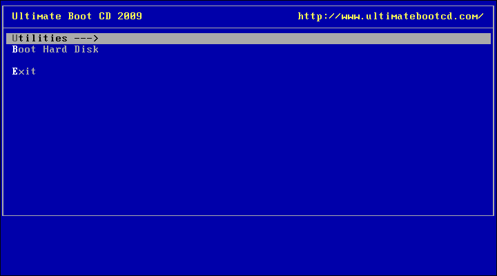 생각 나눔 :: Acronis & Paragon Universal Boot CD