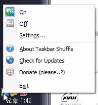 HeStory.net :: 시작표시줄 “다 바꿔 주겠다!!” Taskbar Shuffle
