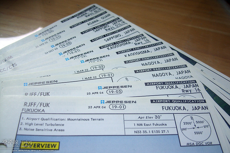 Airport Familiarization (Qualification) Chart