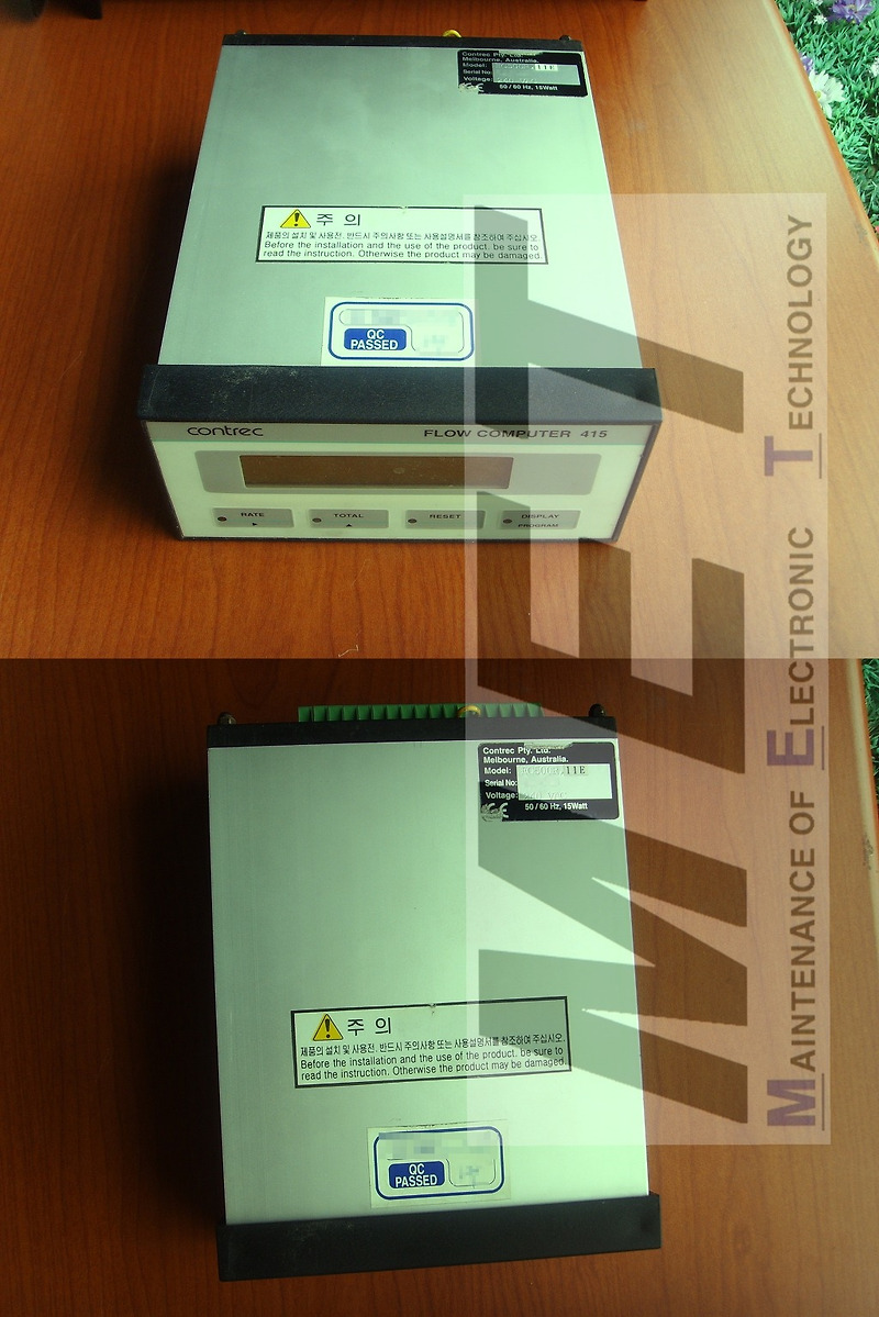 CONTREC, FLOW COMPUTER 415, EC500R, 11E, 플로우 컴퓨터415, 산업용 컴퓨터 수리