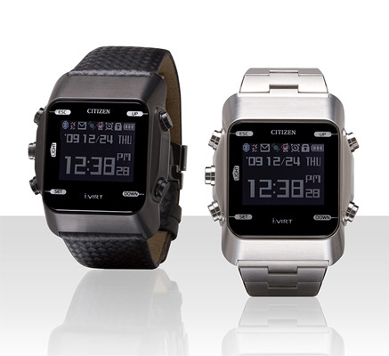 블루투스 손목시계 휴대전화와 만나다, 시티즌 TM84-0342V