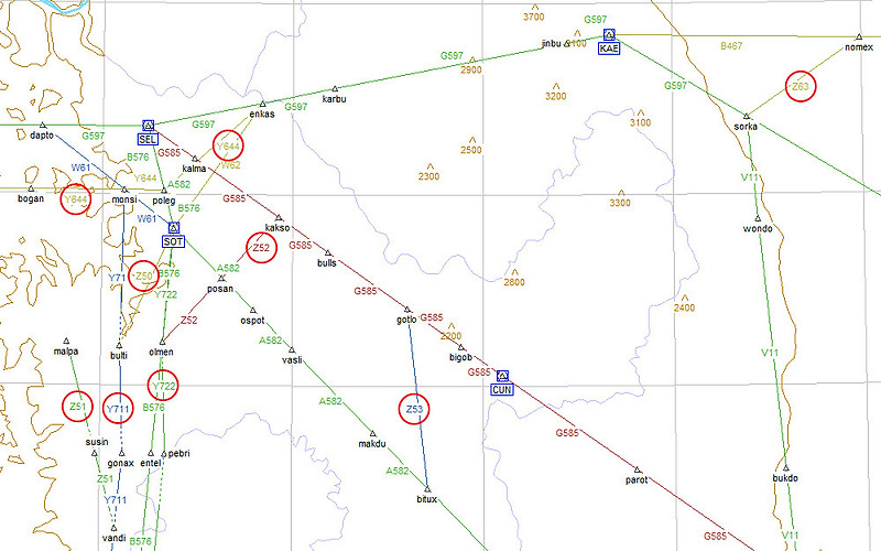 AIRAC1213 Route Designator Change (effective 1600UTC 12 DEC 2012)