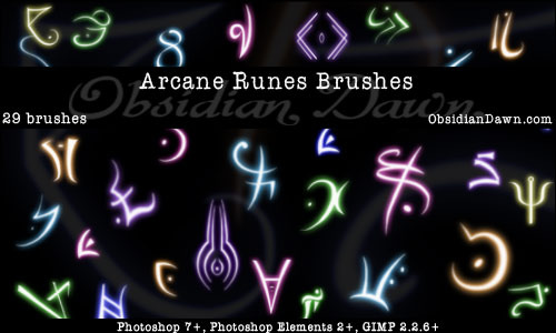 [Brush] Arcane Runes