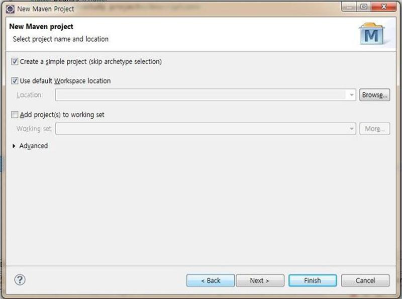 linuxism :: Eclipse에서 maven을 이용하여 Spring MVC 기본환경 구축하기