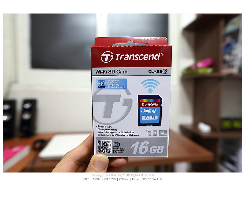 나도 Wi-Fi 되거든? - Transcend Wi-Fi SD Card (16GB)