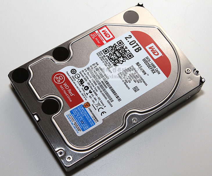 WD RED 2TB 사용기 리뷰 웨스턴디지털 레드 NAS