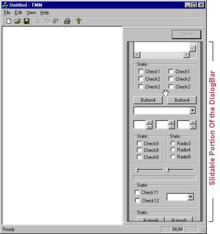 [Dialog] Sliding DialogBar