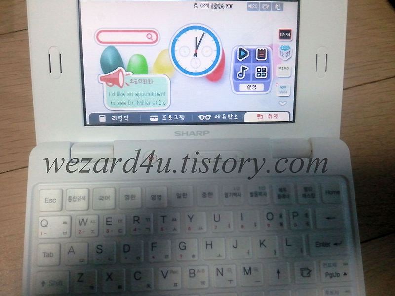 샤프 전자사전 RD-EM300(Sharp RD-EM300)를 구매했습니다.