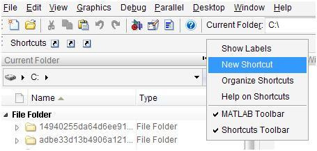MATLAB tip, Shortcuts 을 이용해 보자