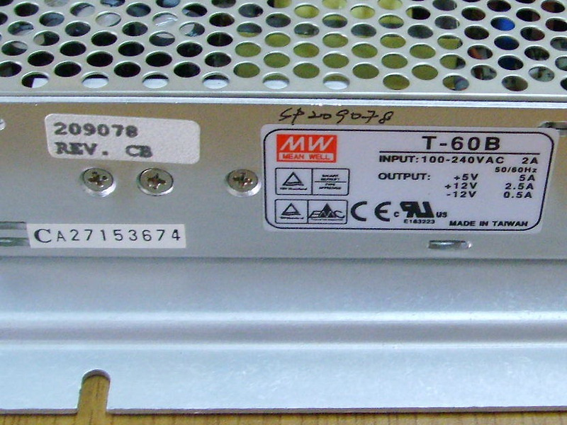 MEAN WELL, T-60B, POWER SUPPLY, 수리, -R