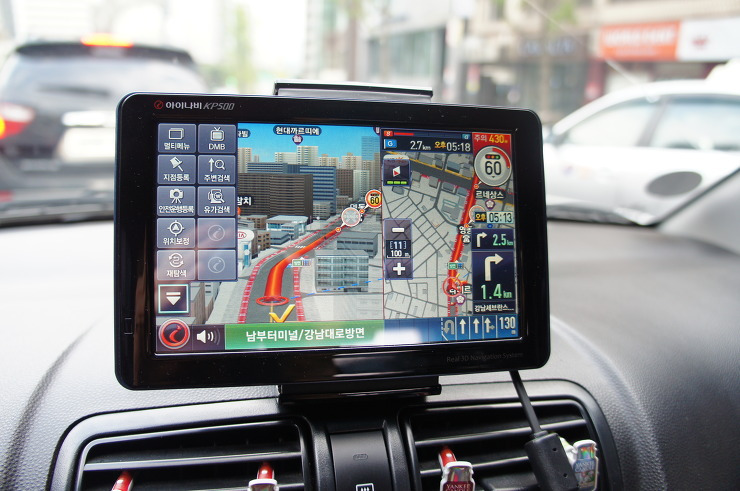 [아이나비 KP500 마하] 3D로 보는 다양한 시점 모드, 다이나믹한 경로 안내