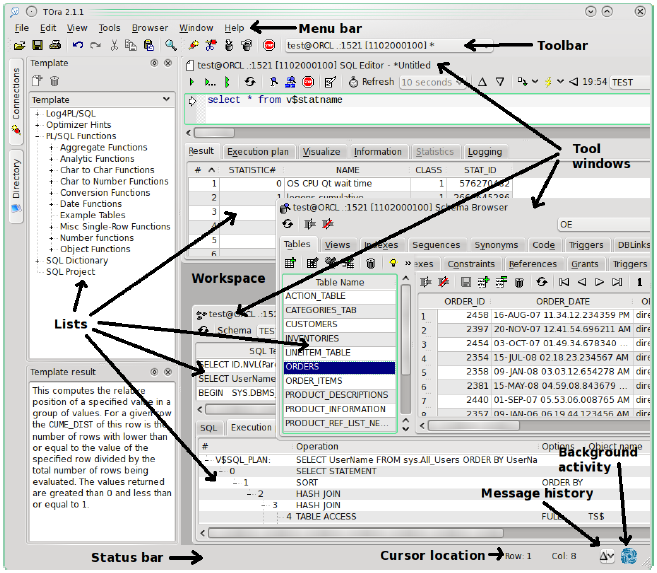 [Open Source]TOra - Oracle Magnagement Tool, Alternative to Toad or PL ...
