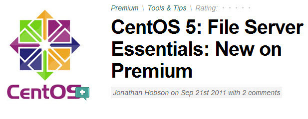 [Net Tuts+] CentOS 5: File Server Essentials: New on Premium
