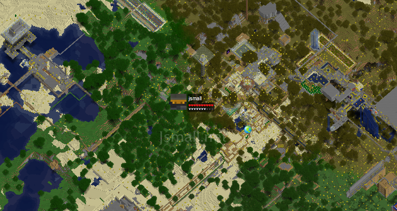 자근이와 함께하는.... :: 마인크래프트(MineCraft) Dynmap-Realtime Minecraft Maps