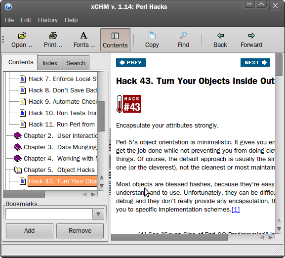 linux에서 chm보기