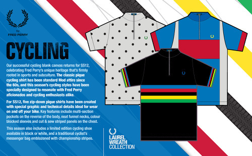 Fred Perry Cycling 시리즈 출시