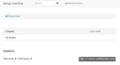 장고 마키나 설치하기 (3) Django-machina Project configuration - Django-haystack ...