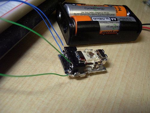 CD-ROM DRIVE Lens 작동 구조