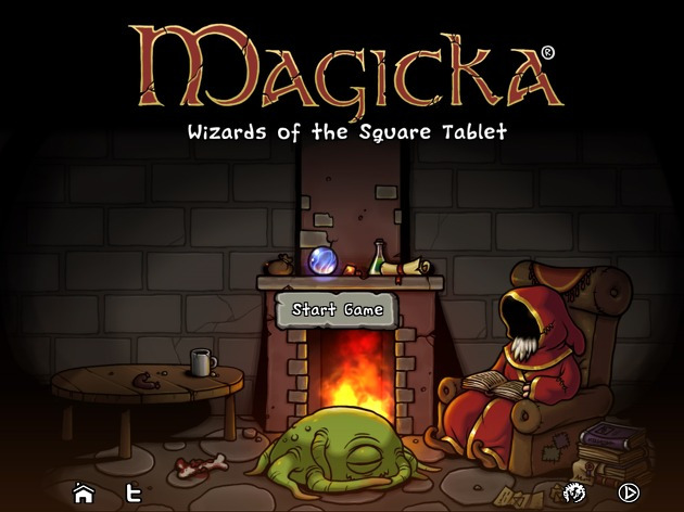 KrHammer's Game Life :: [IOS] Magicka - Wizards of the Square Tablet