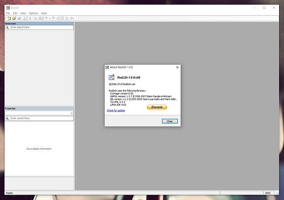 Win32 개발을 위한 Resource Editor 1.6.6