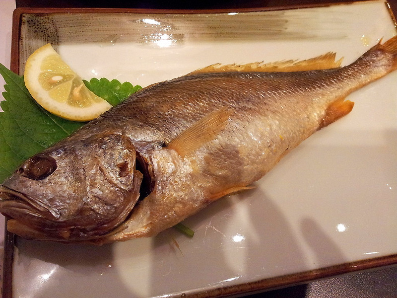 점심에 해우리에서 먹은 엄청 큰 보리굴비 구이