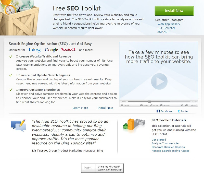 Free SEO Toolkit