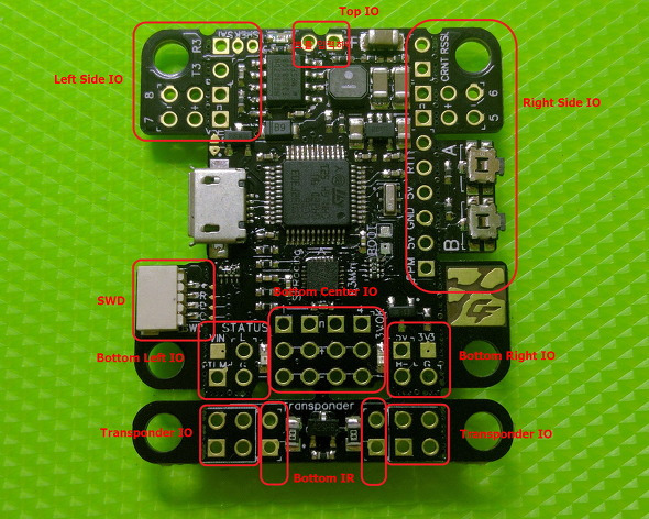클린플라이트 설정 - 보드 - Seriously Pro SP Racing F3 Mini