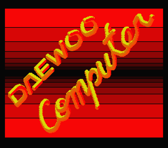 Daewoo Computer Demo :: JoyNets