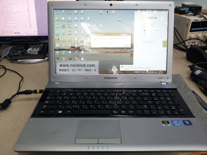 SAMSUNG,RV520,LTN156AT24,액정교체