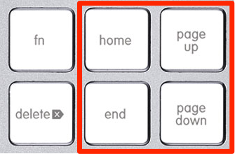 맥북 키보드에서 Home, End, PgUp, PgDn키 사용하기