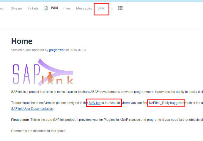 SAPlink 설치 방법 :: boy0