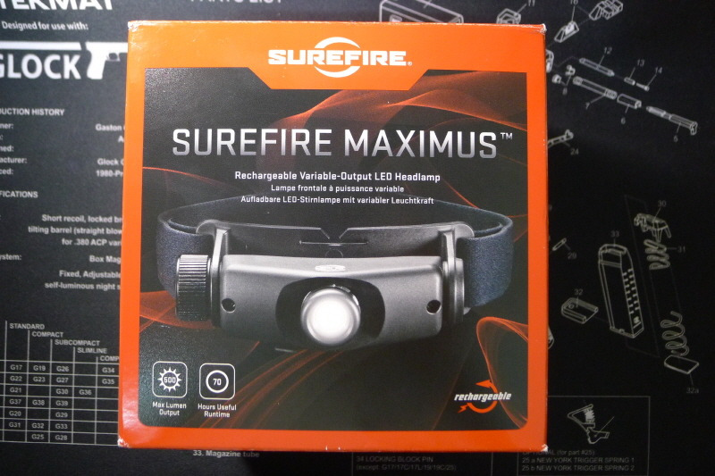 Surefire Maximus Headlamp HS3-A-BK