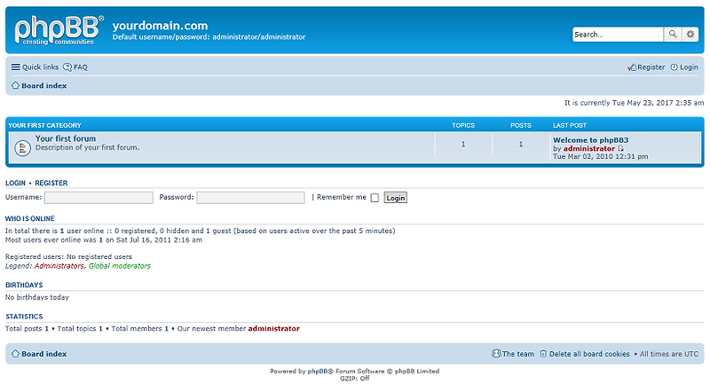 [해피CGI][cgimall] phpBB Ver3.2