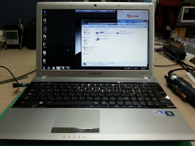 SAMSUNG,RV520,LTN156AT15,액정교체