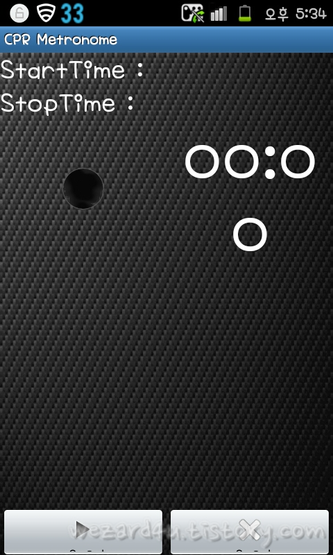 CPR(심폐소생술)템포를 맞추는데 도움을 받을수 있는 CPR Metronome