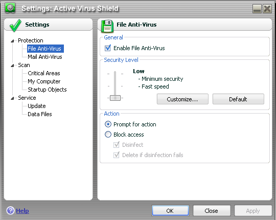 AOL Active Virus Shield - 강력한 무료 공개 백신