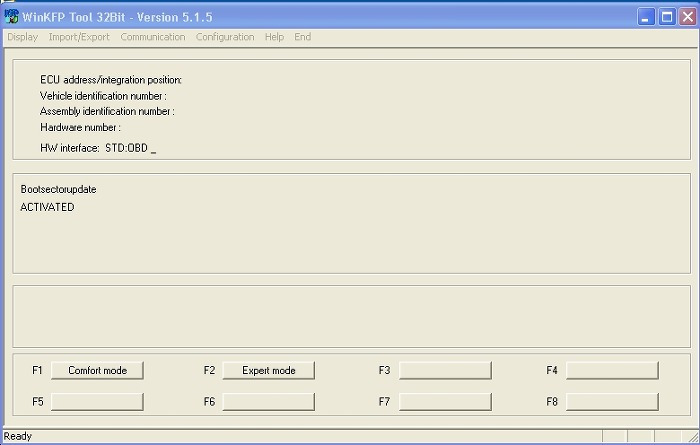 How to use WinKFP for programming