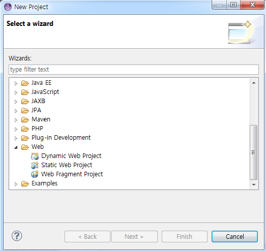 Web Project를 시작하기 위해서 WTP(Web Tools Platform)을 설치