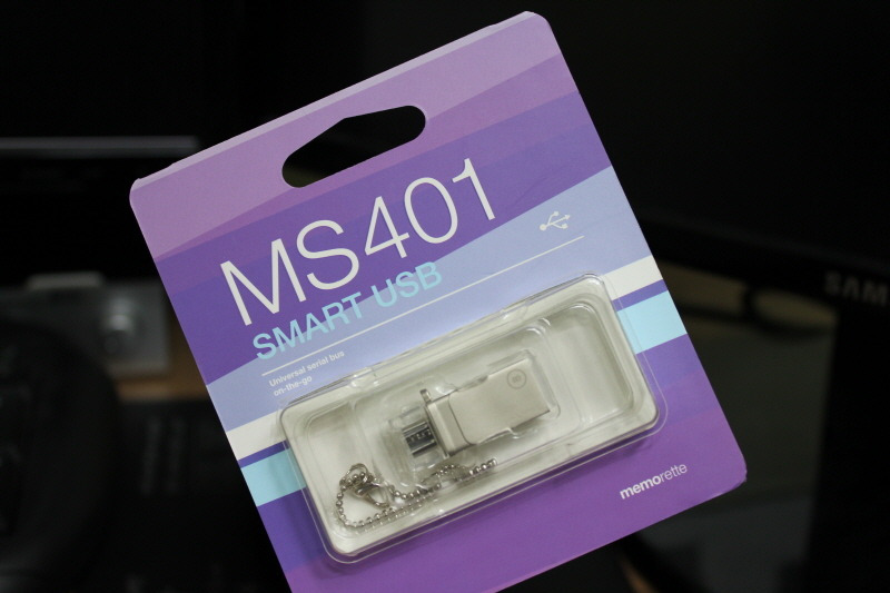 스마트폰 Micro USB 5Pin에서도 사용가능한 OTGUSB 메모렛(memorette) MS401 SMART USB