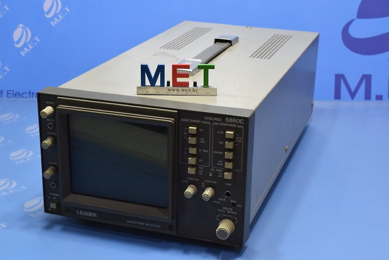 LEADER ELECTRONICS/WAVEFORM MONITOR/525LINES 5860C 판매 재고
